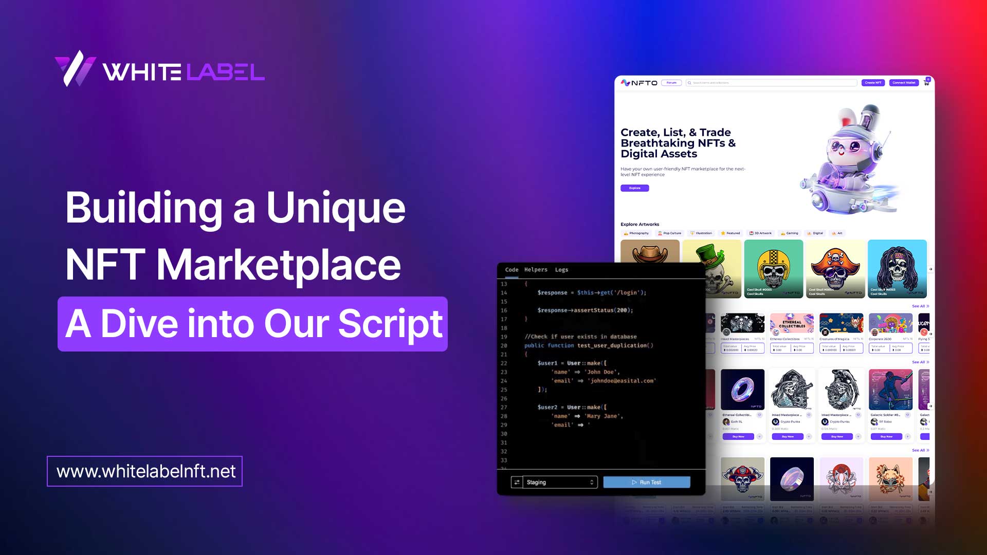 Building a Unique NFT Marketplace: A Dive into Our Script